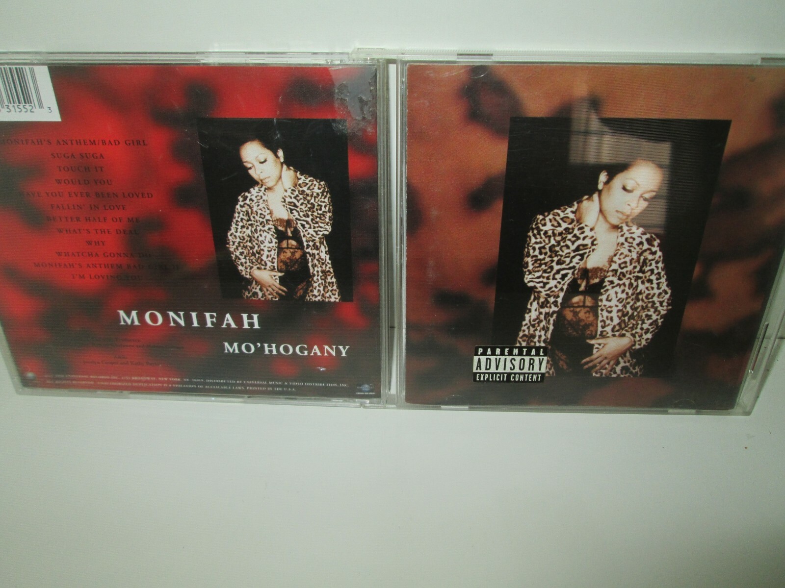 MONIFAH - MO'HOGANY 2003 Soul R&B cd PA Rufus Blaq, Queen Latifah 12 ...