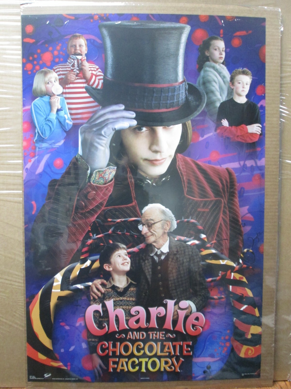 Charlie And The Chocolate Factory Movie Poster
