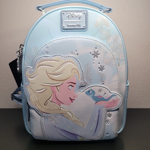 Disney LOUNGEFLY Frozen 2 Elsa and Bruni Mini Backpack New With Tags | eBay
