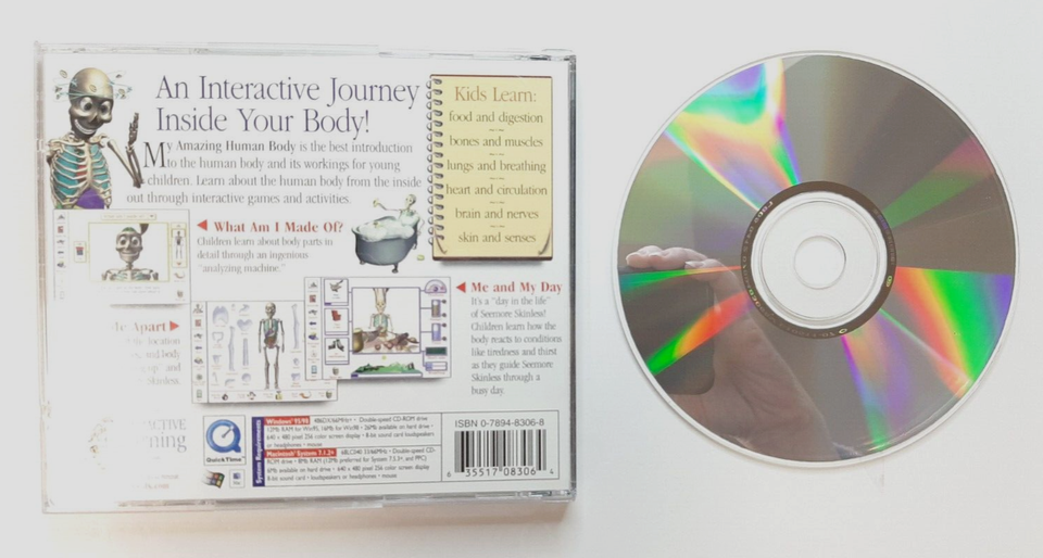 DK My Amazing Human Body PC CD-ROM 1997 | eBay