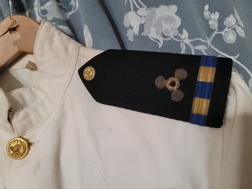 Vintage Original Vietnam War Era CWO Dress Whites Uniform! W/ Hat And ...