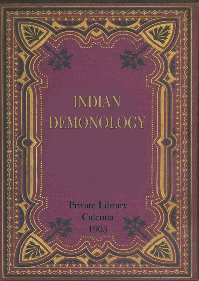 antique book occult indian demonology hindu occultism black magick dark ...