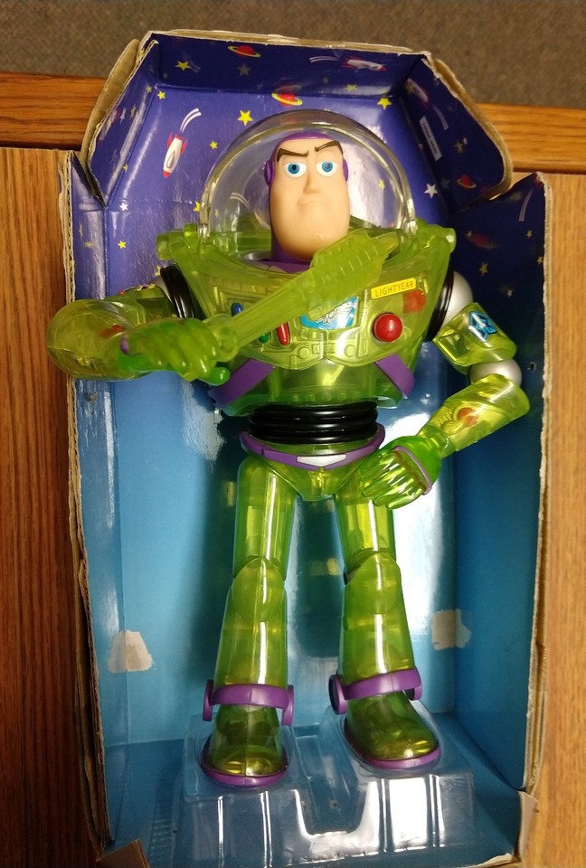 Vintage Buzz Lightyear in Rocket Box! 1998! 1st Generation Toy Story ...
