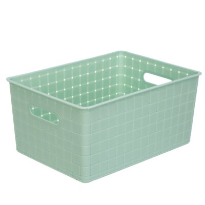 Box Sweden 39.5cm Logan Basket Storage Containers Home Office Organiser ...