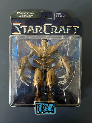 Star Craft Protoss Zealot Action Figure Blizzard - Vintage 1998- RARE ...