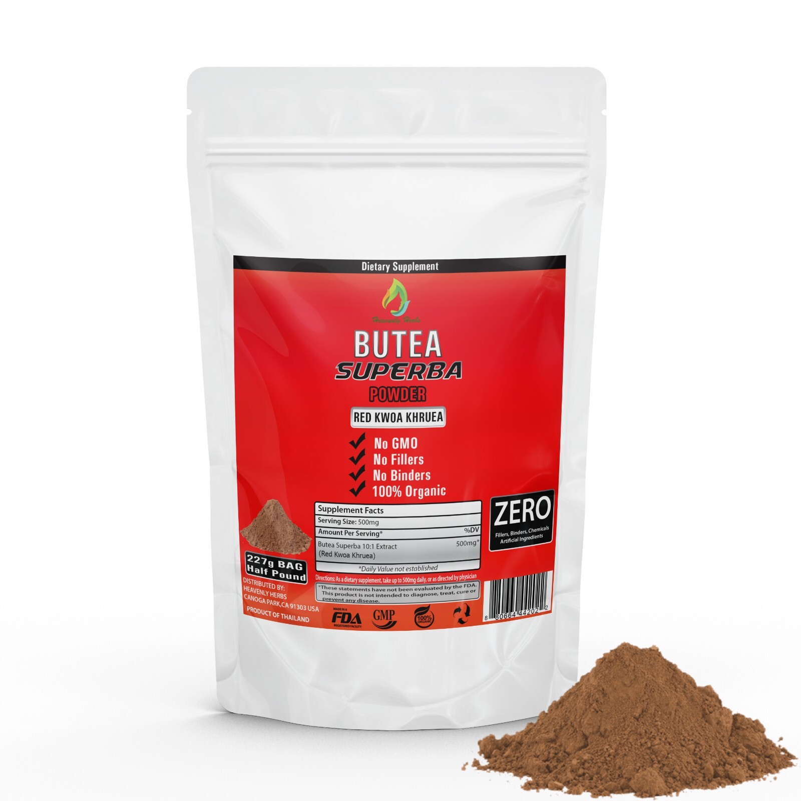 Butea Superba Extract Powder 10:1 High quality 100% Organic Red Kwoa ...