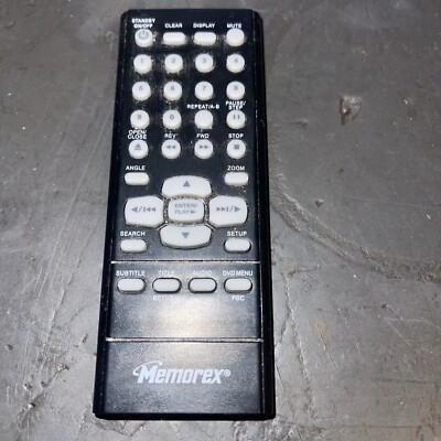 Memorex Remote Controller For DVD/BLUE RAY | MVD2040/MVD2042 | Black ...