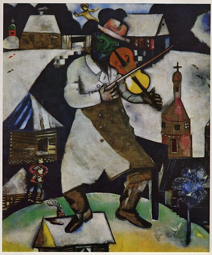 Marc Chagall Fiddler