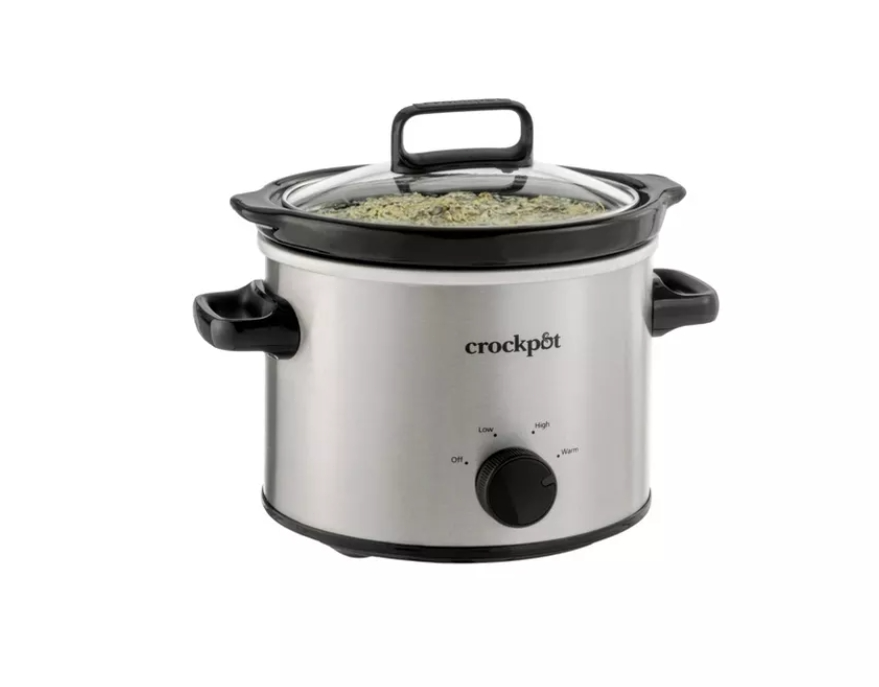 Manual Slow Cooker: 3 Settings, Reheat & Warmer, Stay-Cool Handles ...