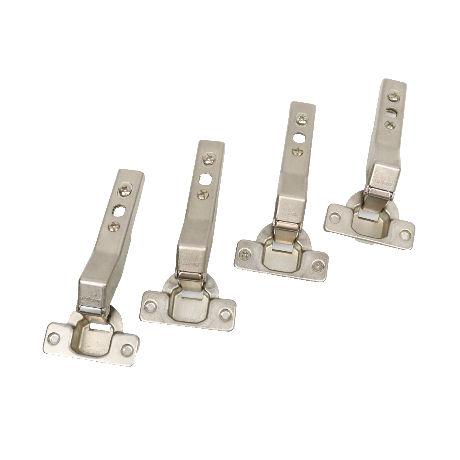 (Lot of 4) Blum Clip Top Angled Hinge 45°II Overlay Boss, Screw-In | eBay