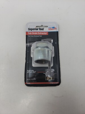Superior Tool 05255 Tub Drain Extractor | eBay
