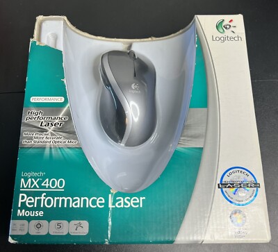 New Logitech MX400 Performance Laser Mouse USB/PS2 Brand New Sealed ...
