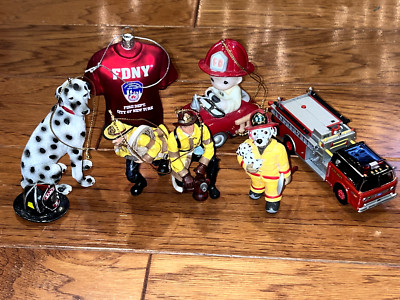 "LOT" of Fire Department Ornaments "FDNY" | eBay
