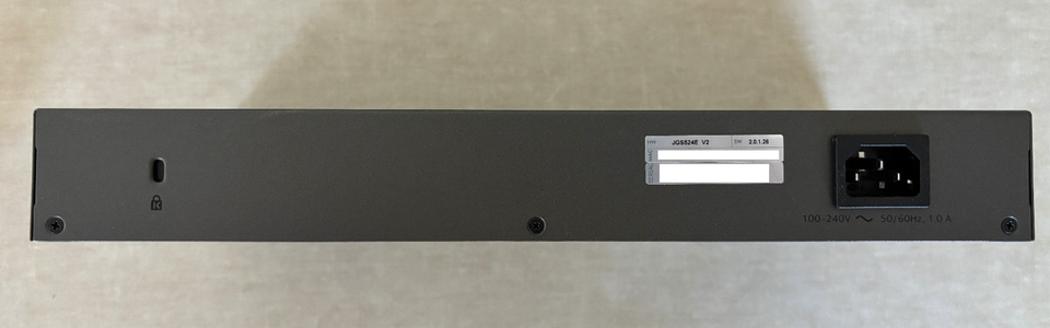 NetGear ProSafe Plus (JGS524E v2) 24-Ports Rack-mountable Ethernet ...