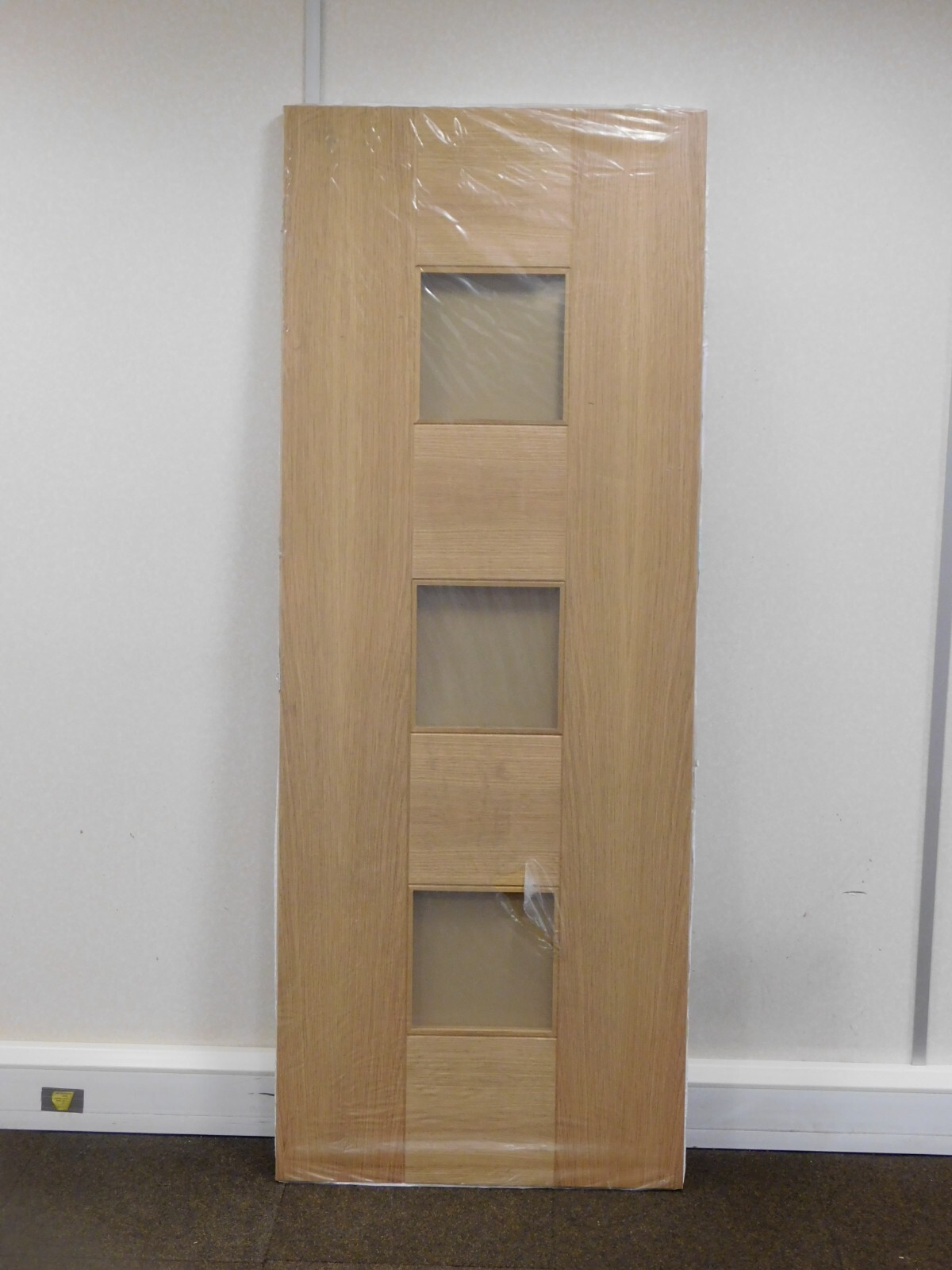 Internal Oak Standard & Glazed 3 Panel Door Brand New Free Delivery ...