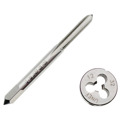12-32 Tap & Die Set TOOL HSS RH Right Hand 12 - 32 UNEF Tap Die 12x32 ...