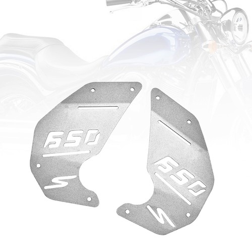 Cnc Engine Side Panel Cover Plate SIL For Kawasaki Vulcan S En650 Vn650 ...