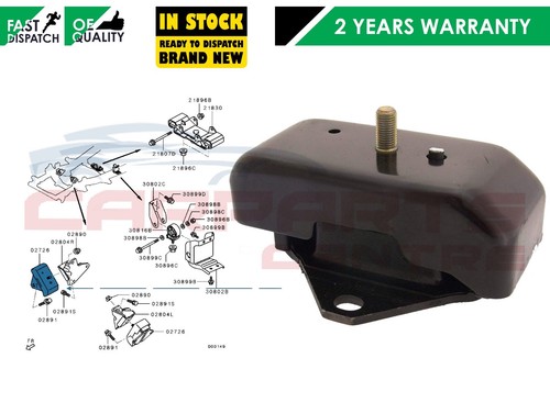 FOR MITSUBISHI L200 TRITION 2.5 DI-D 2007- FRONT ENGINE MOUNTING MOUNT ...