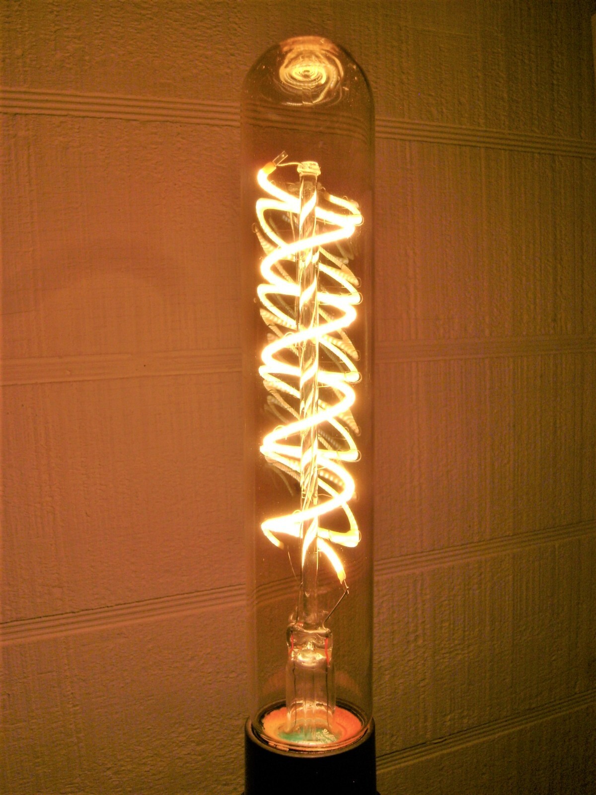 Light Bulbs - Antique Replica Light Bulbs - LED Spiral Tube - Color ...