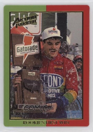 1994 Action Packed Champ & Challenger Jeff Gordon Rookie's First Win #5 ...