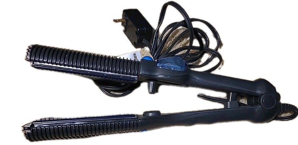 Maxius MaxiGlide MX-597 Flat Iron 2" Ceramic Plates Steam Burst TESTED ...