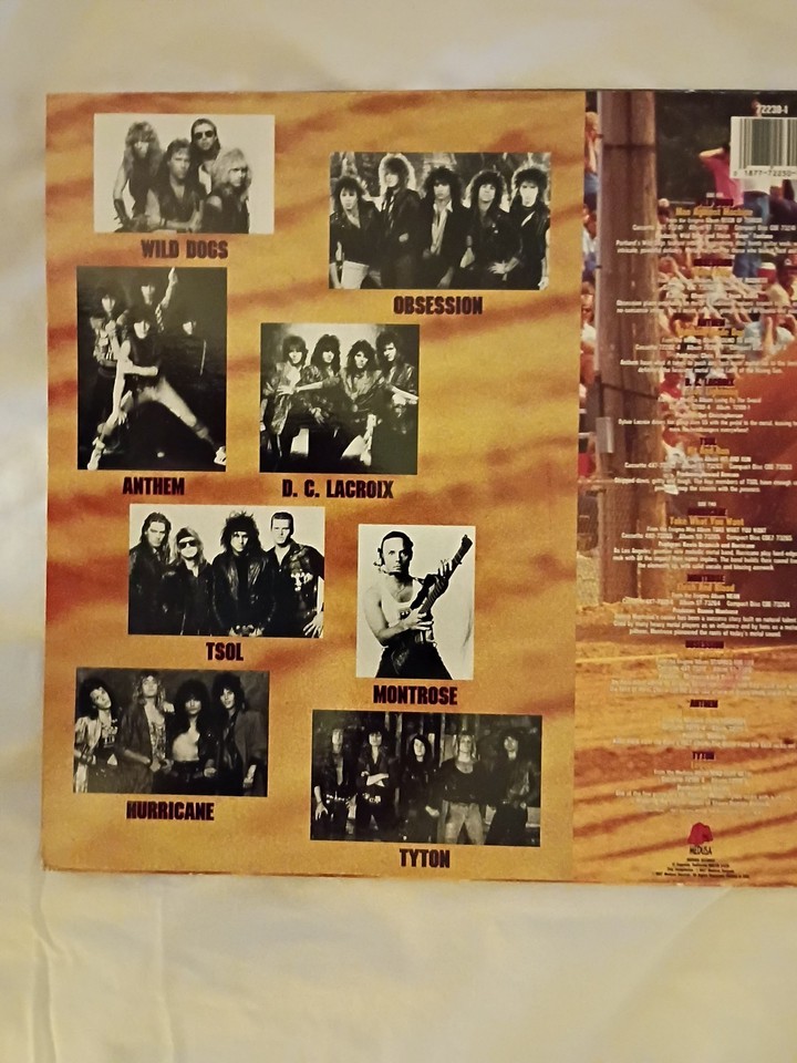 Heavy Metal Machine;Pull One- VAR -NM/NM 1987 Metal Rock Medusa-72230-1 ...