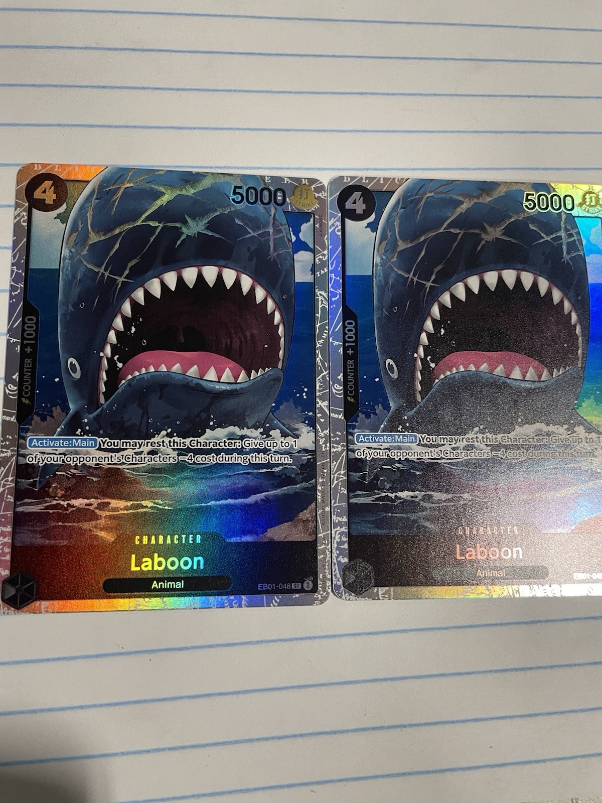 Laboon EB01-048 PRB-02 SR - One Piece PRB-02 The Best Volume 2 Super ...