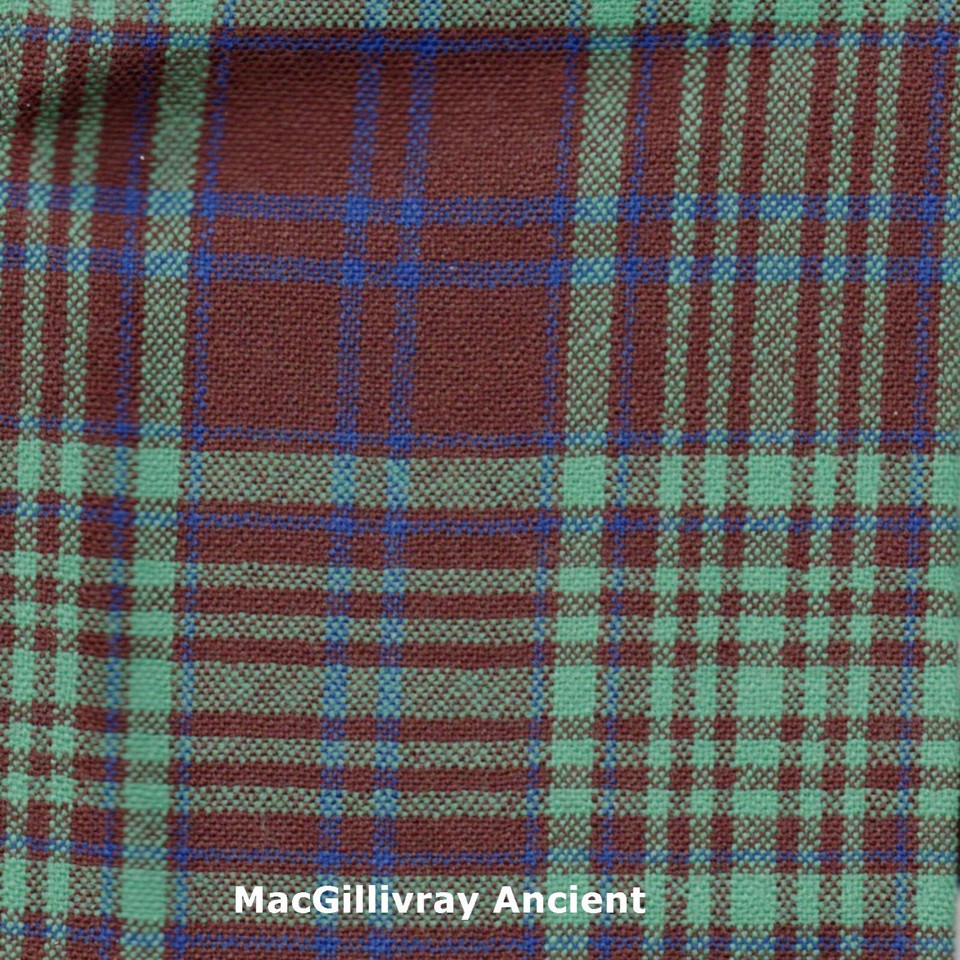 Tartan Sash Clan MacGillivray Hunting Ancient Ladies Scottish Wool ...