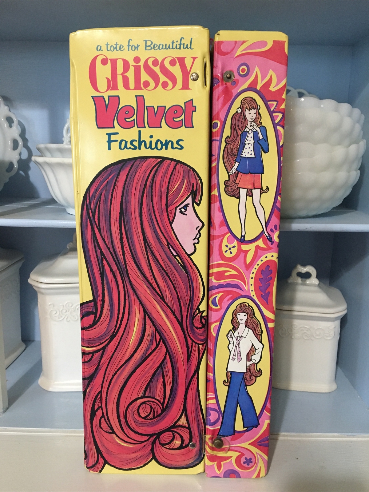 #5 VINTAGE 1970’S IDEAL CRISSY & VELVET DOLL FASHION TOTE | eBay