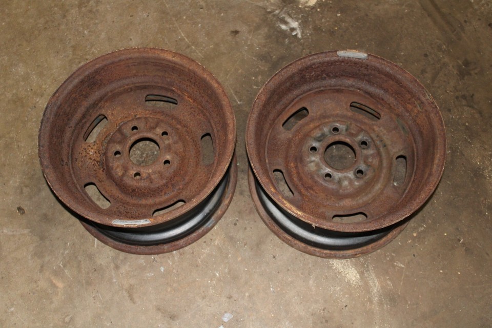 1969-1982 Corvette AZ Kelsey Hayes 15x8 Rally Wheel Set Of 2 | eBay