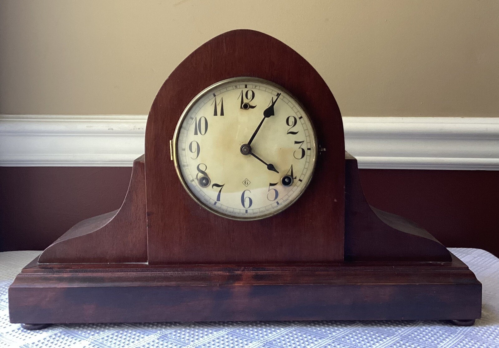 Antique WM. L. Gilbert Clock Company Mantel Clock, USA, (may need ...