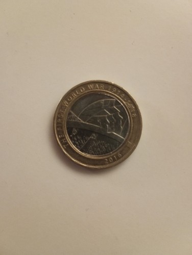 The First World War 2 Pound Coin 1914 - 1918 2016 edition £2 WW1 | RARE ...