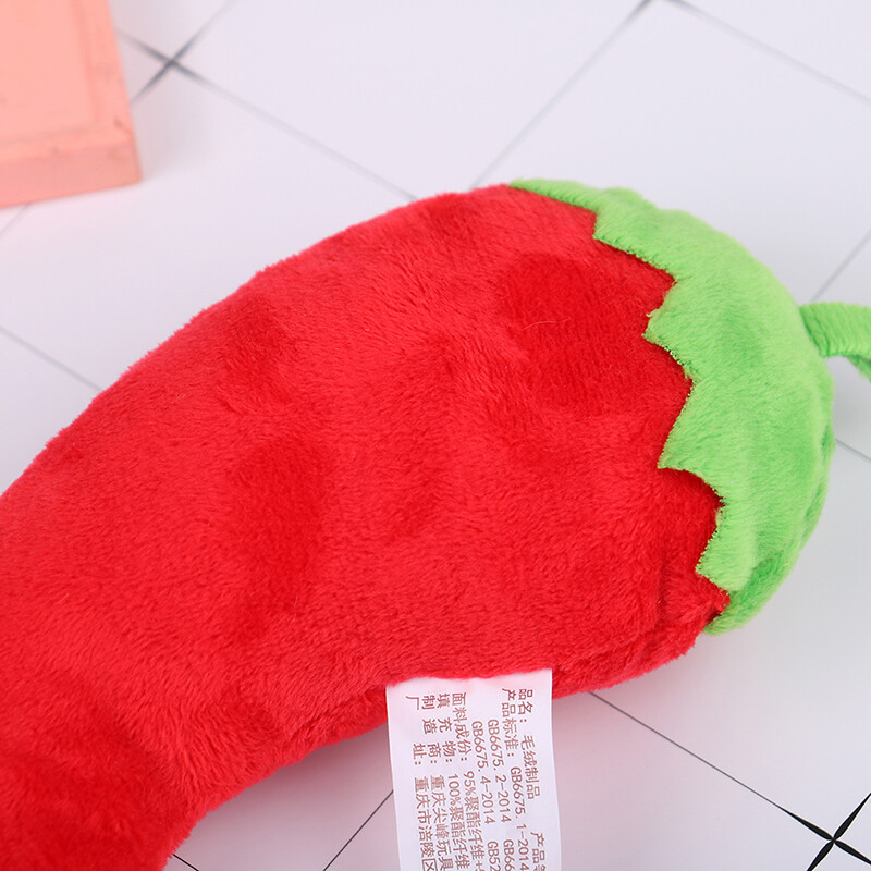 New Pepper Plush Toy PP Cotton Filled Simulation Vegetable Pendant Fun ...