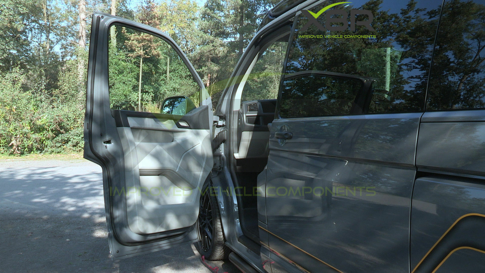 VW T5 T5.1 T6 Transporter Door Seal Upgrade Car Door Window Trim Edge ...