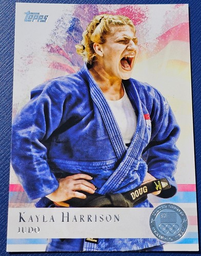 2012 Topps USA Olympic Kayla Harrison RC #13 SILVER Medal Judo MMA | eBay