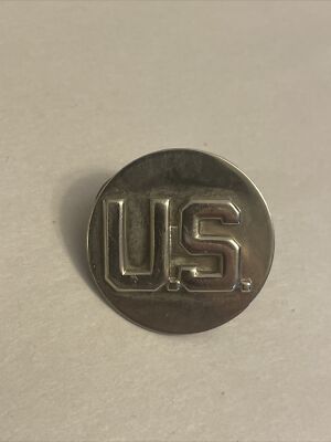 Vintage US Military Collar Insignia Lapel Pin | eBay