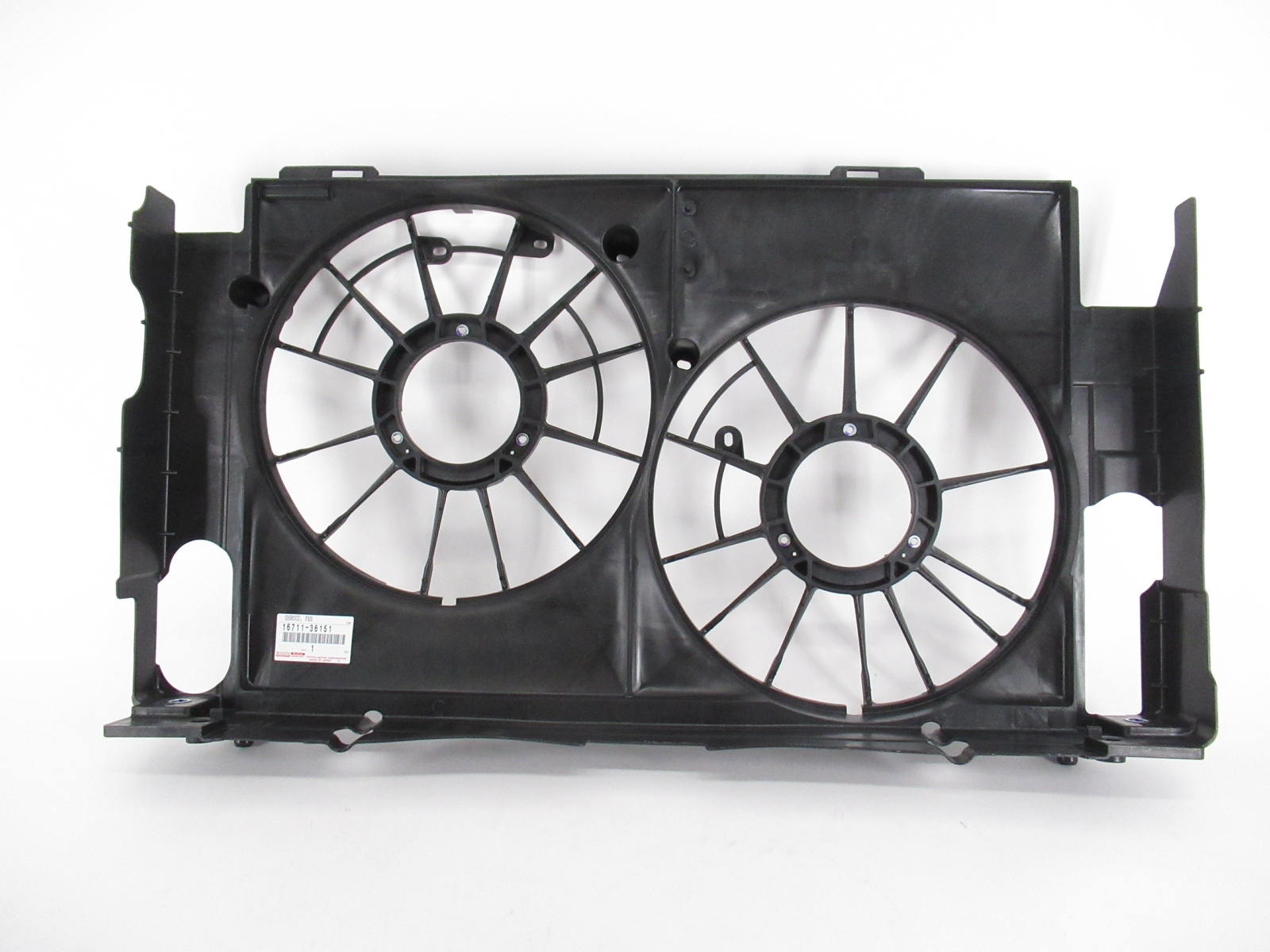 Genuine Toyota 16711-36151 Radiator Fan Shroud Fan | OEM | 1 Year ...