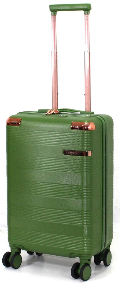 55cm Hard Shell Suitcase Cabin Trolley Bag Carry On 4 Wheel Hand ...