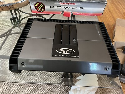 Rockford fosgate old school Amplifier T10001 bd 1 Channel Car Audio ...