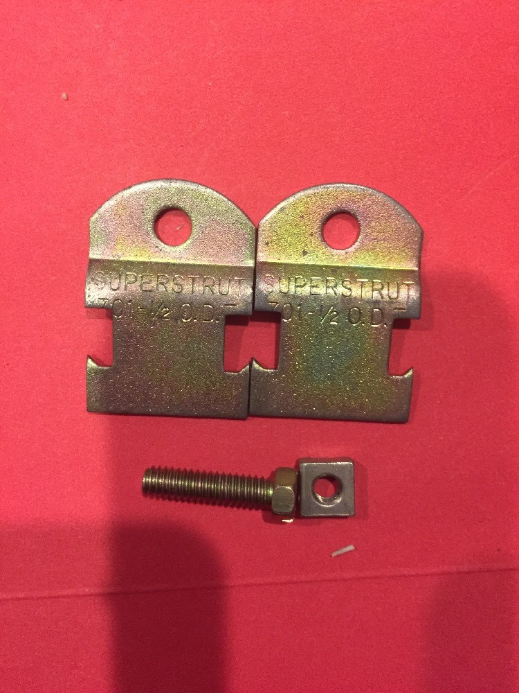 LOT OF 30 SUPERSTRUT 701 CLAMPS Steel Plated 1/2" O.D..Copper NOS | eBay