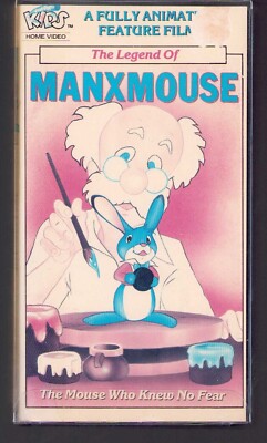 The Legend of Manxmouse (VHS) 1979 Rare OOP Hard to Find | eBay