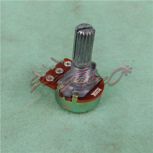 2PCS NEW OHM 20mm Linear Taper Potentiometer Pot B20K RD1480-01A 20K | eBay