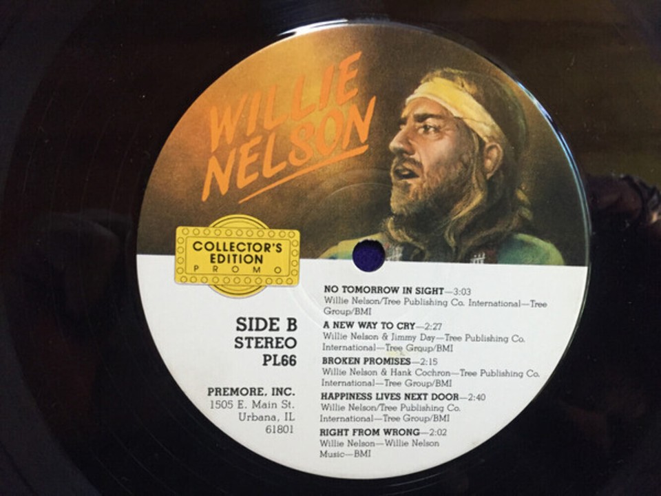 Willie Nelson - Collector's Edition Promo - Premore - PL66 - LP, Comp ...