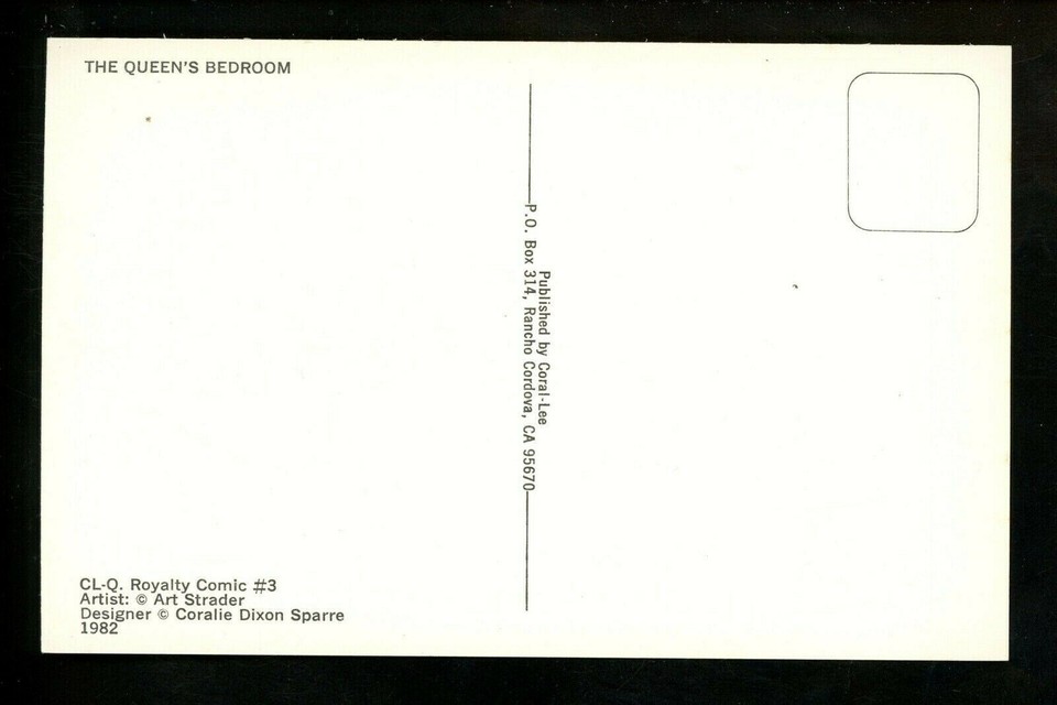 Royalty Postcard Great Britain UK Comic Queen Elizabeth A/S Strader ...