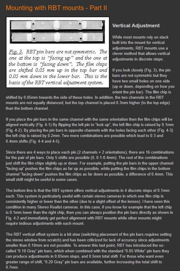 RBT Stereo 3D Mounts Box (50 pc) you select size (Realist, European, Full Frame) | eBay