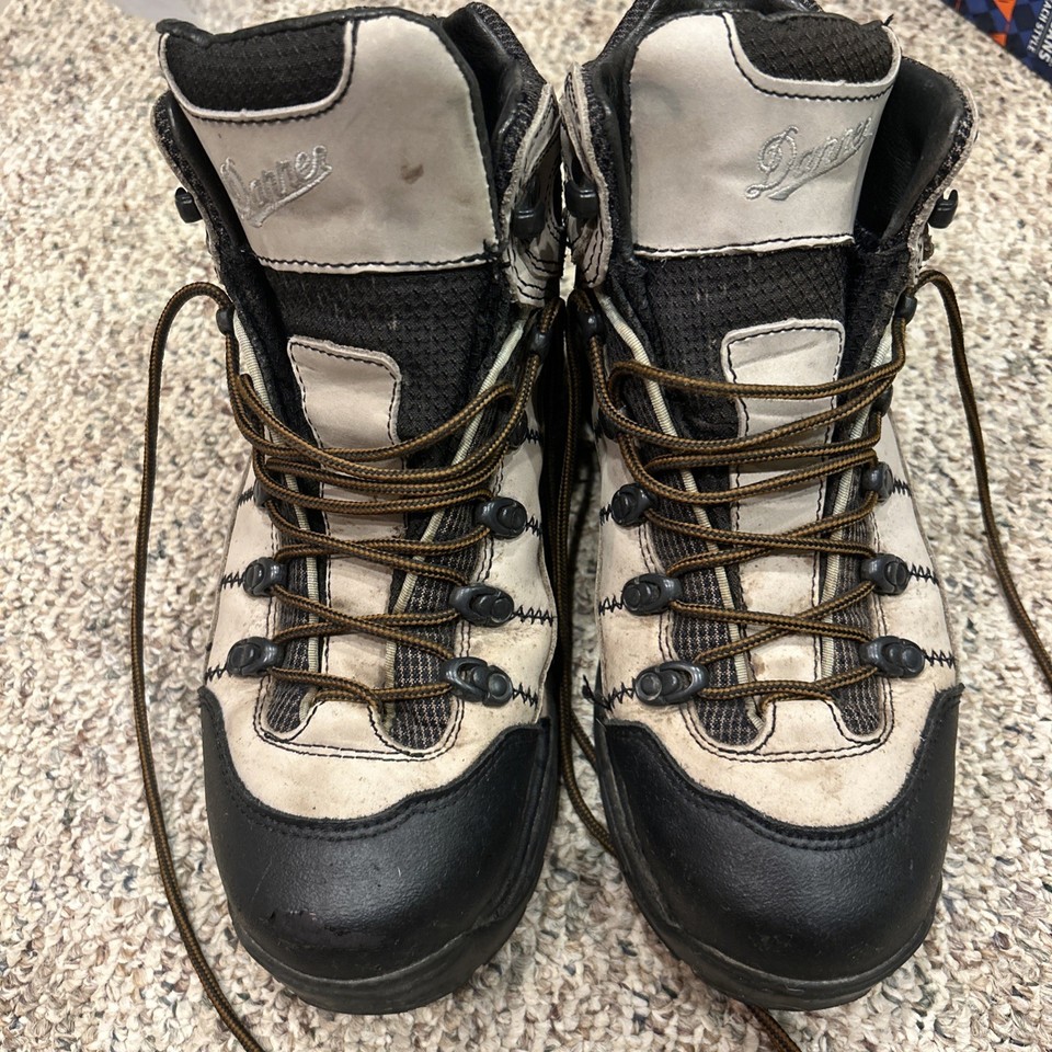 Danner 453 GTX Boots Mens 10 D Grey(Tan) & Black Leather Hiking Gore ...