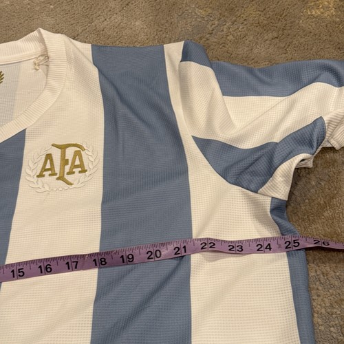 ADIDAS ARGENTINA 2024 ANNIVERSARY JERSEY 2XLarge WHITE/BLUE COLOR MENS ...