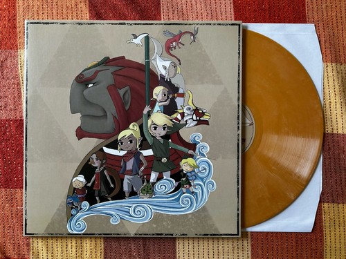 Kondo Koji The Wind Waker VINYL vgm Zelda Wind Odyssey gamecube Gold ...