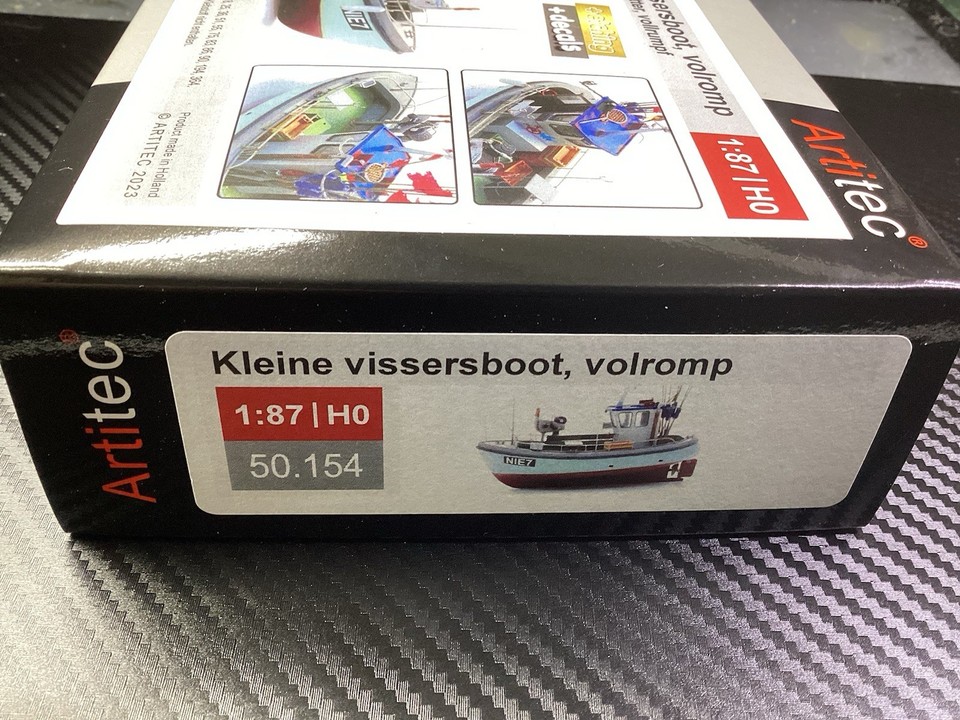 Artitec Fishing Boat Resin Kit 1/87 HO Scale OO Gauge | eBay UK