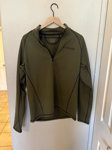 Kuiu Peloton Zip-T 200 Men’s Medium Olive | eBay